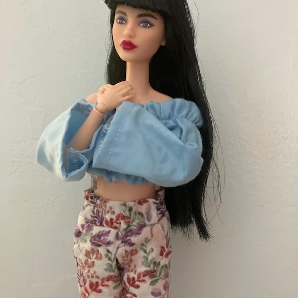 PREORDER Taylor Country Top for 1/6 Scale Doll Clothes to Fit Poppy ...