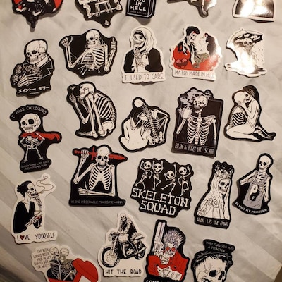 25/50 Vinyl Mental Health Stickers, Die Cut Decal Set, Waterproof ...