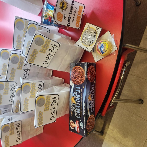 Solar Eclipse Treat Tags - Etsy