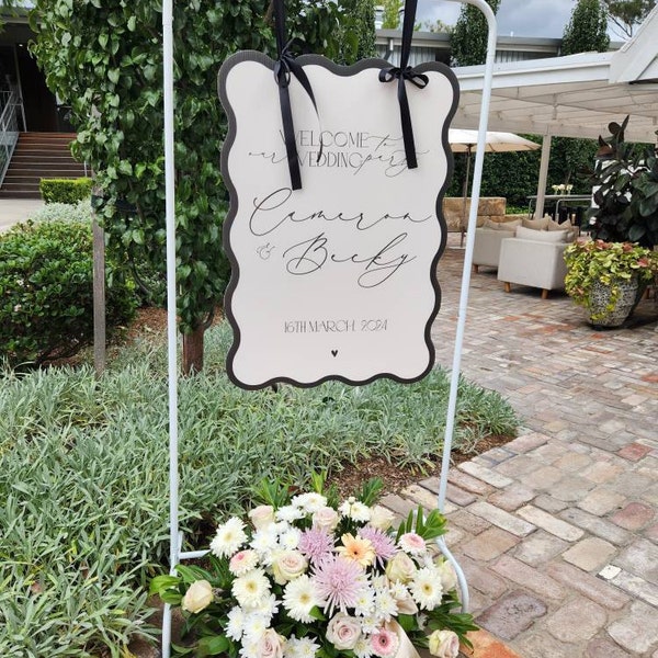 Customised Wedding/hens/event Welcome Sign - Etsy