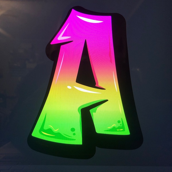 SLIME Rainbow Color Alphabet Letters & Numbers PNG File Transparent ...