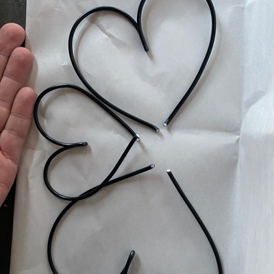 Wire Hearts Trio Wire Heart Wall Hanging Heart Wire Wall Art Wall Decor ...