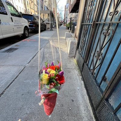 Fresh Cut Flower Tote, Lay Flat Flower Carrier With Pocket, Canvas Bag ...