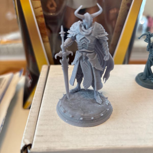 Death Knight, Oathbreaker Paladin Two Handed Great Sword PC NPC | 28mm ...