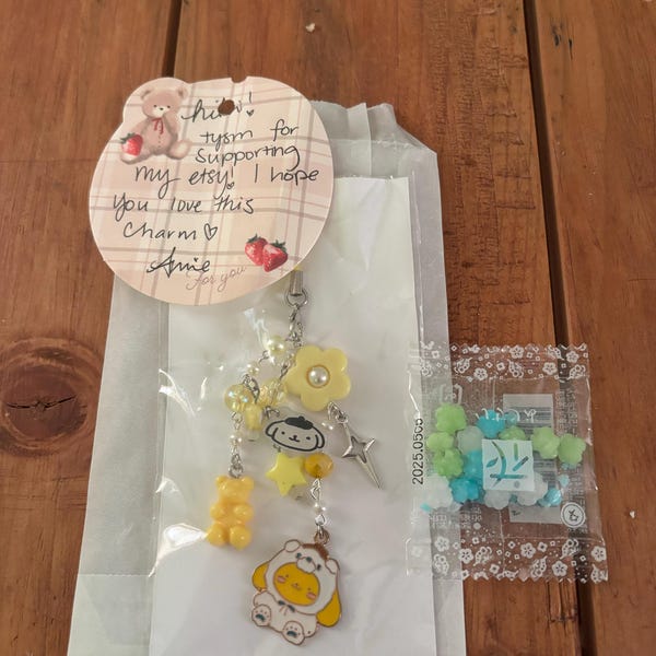 Adorable Yellow Milkshake Keychain | Handcrafted Sweet Accessory ...