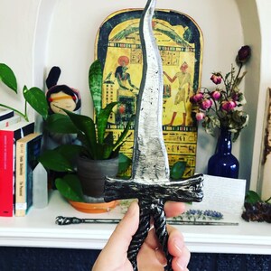 Rustic Hawthorn Wood Witch's Wand Named Sgèile Bheag small Scale - Etsy