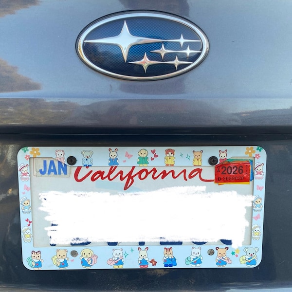 Baby Critters License Plate Frame - Etsy