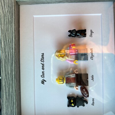 Personalized Mini Me Minifigure Rectangular Large Frame. - Etsy