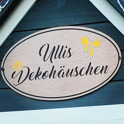 BRONZE Custom Text Sign Custom Text Plaque Personalised Sign ...