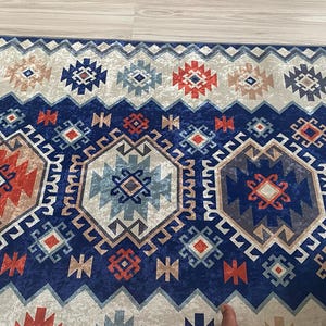 One Line Drawing Surreal Area Matwashable Living Room Rugabstract ...