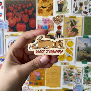 Wednesday Addams and Thing Sticker, Illustrated Kiss Cut Vinyl Sticker ...