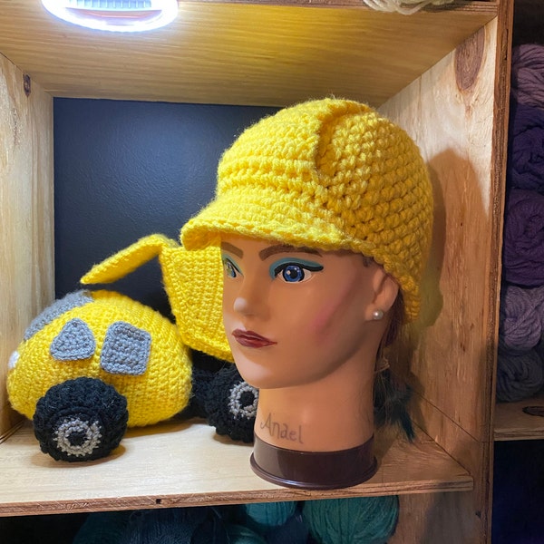 Hard Hat Helmet - Crochet Pattern - Permission to Sell Finished Items ...