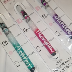 CNA Personalized Glitter Pen - Etsy
