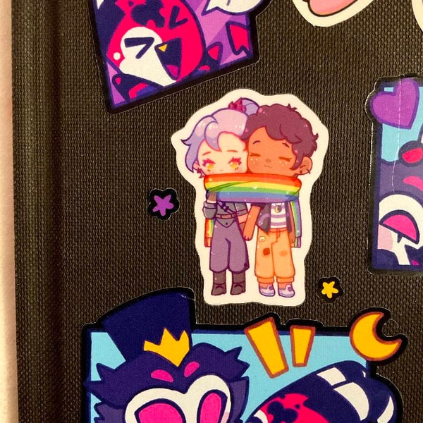 The Owl House Lumity Pride Sticker - Etsy