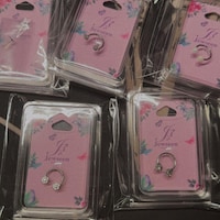 16G Moon Dangle Star Rook Earring/titanium Eyebrow Rook/cartilage ...