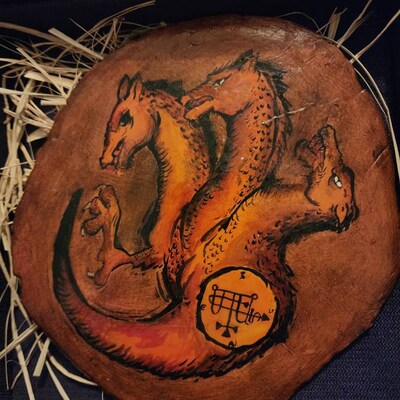 KING PAIMON Paymon Demons of Ars Goetia - Etsy