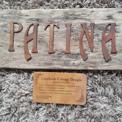 2 Inch Metal Letters Numbers bleeker St, Small Metal Letters and ...