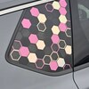 Hexagon / Honeycomb JDM Car Decal Sticker 2 Inch / Hex Side Vehicle ...