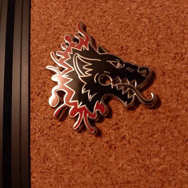 Bite Enamel Pin - Etsy