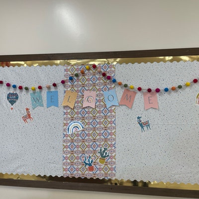 Modern BOHO RAINBOW Classroom Bunting Pack - Etsy