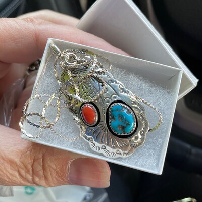 C.1980's Navajo Signed Ted Etsitty .925 Silver Charoite - Etsy