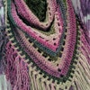 Chilly Cider Cowl PATTERN With Pictures, Step by Step, Boho, Tassels ...