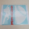 Personalized Baseball Team Vinyl Decal Sticker. - Etsy