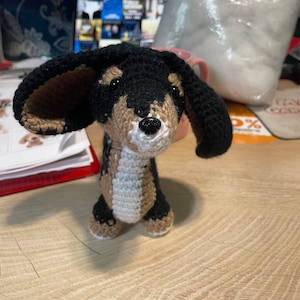 Crochet Dachshund/ Wiener Dog Pattern Amigurumi PDF - Etsy