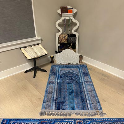 Islamic Prayer Stand With Quran Holder - Etsy