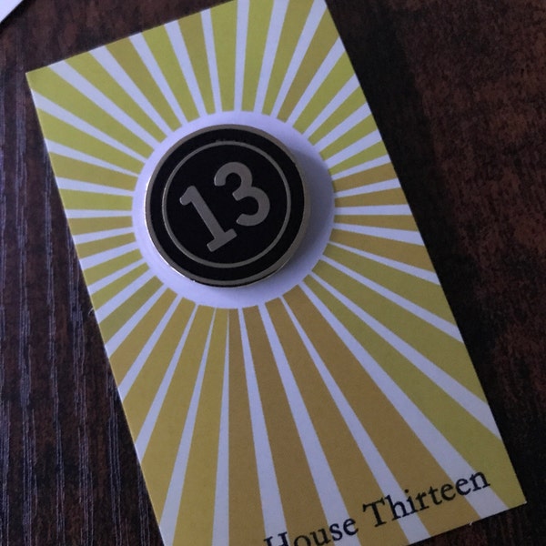 Thirteenth Floor Hard Enamel Pin | Elevator Button, Lucky Number 13 - Etsy