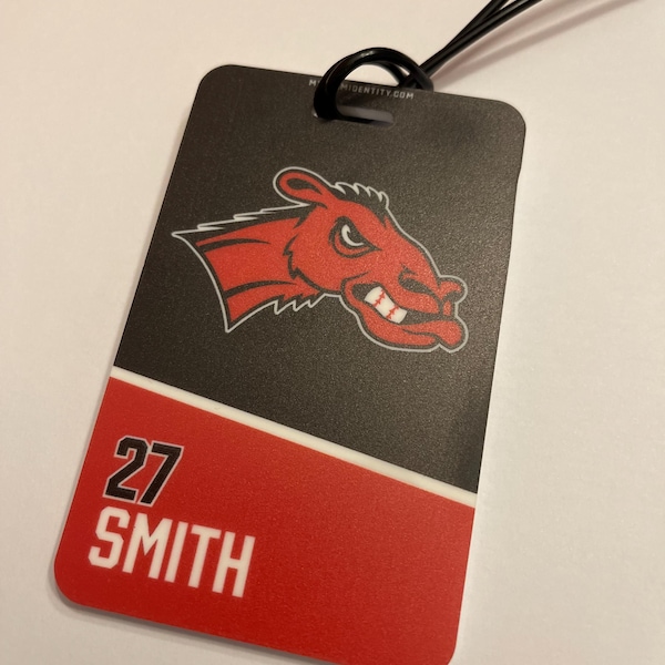 Customized Sport Bag Tag for Teams - Single Sided or Double Sided - 4 ...
