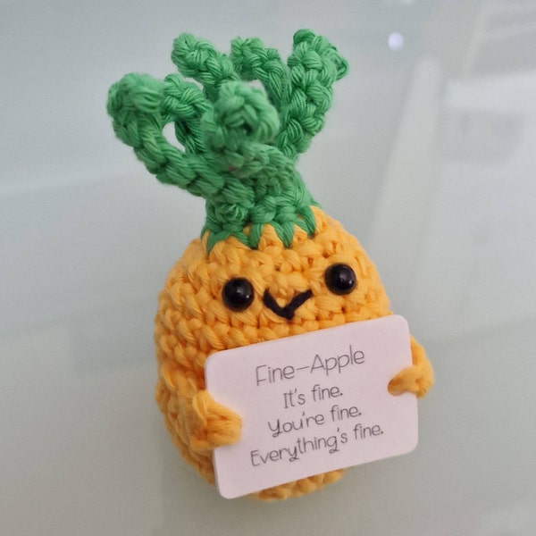 Fine-apple the Pineapple - Novelty Gift, Motivational, Affirmation ...