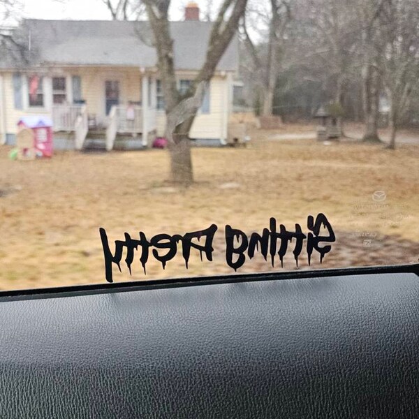 Custom Window Vinyl Pillar (side Windshield) Banner Decal / Sticker ...