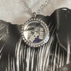 Graduation Floating Charm Locket Necklace, Medium Circle Locket, Class ...