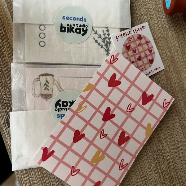 Cozy Self Love Sticky Notes, Cute Notepad, Kawaii Memopad - Etsy