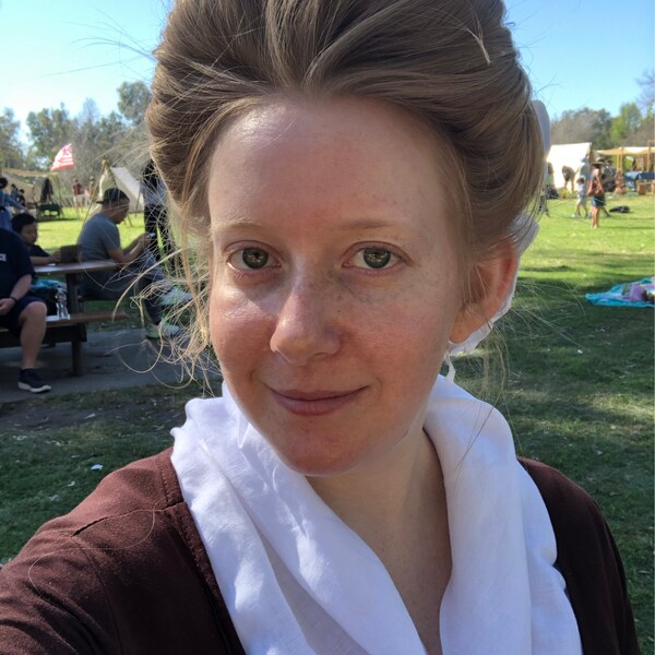 Fine White Linen Large Triangular Kerchief Fichu 18th Century Colonial ...