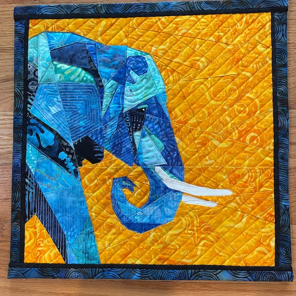 Elephant Foundation Paper Piecing Pattern - Etsy