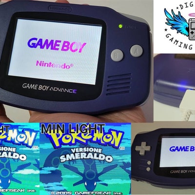Gameboy Advance GBA Gameboy DMG Themed Backlight IPS V2 Rechargeable ...