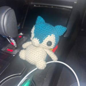 Crochet Porygon Inspired Chibi Pokemon - Etsy