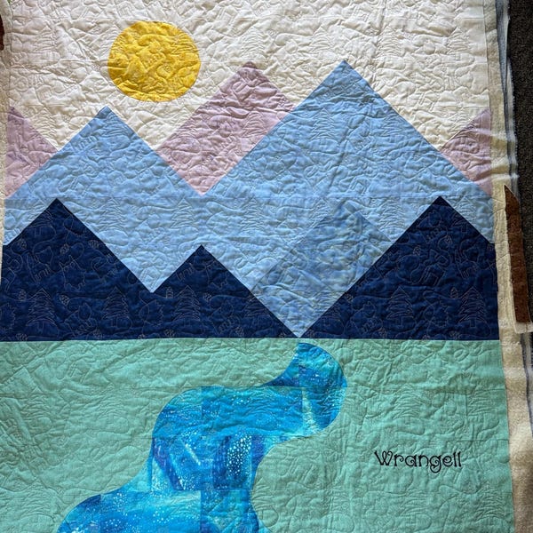 Woodland Animals Continuous Line, Edge to Edge Pantograph for Quilting ...