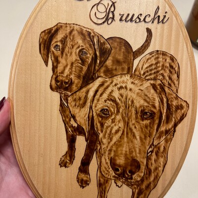 Personalized Family Tree Pyrography Plaque Custom Wood Burning Art - Etsy