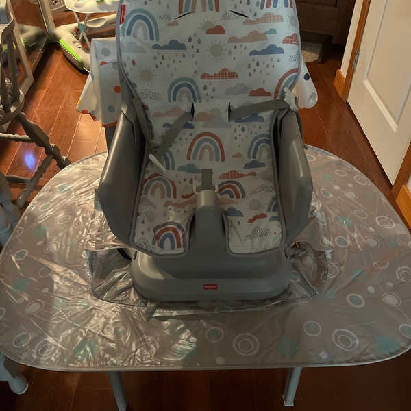 Kid'z Katch! High Chair Food and Mess Catcher Splat Mat Accessory - Etsy