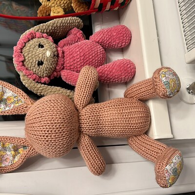 Bunny Knitting Machine Pattern PDF ONLY Addi Sentro - Etsy