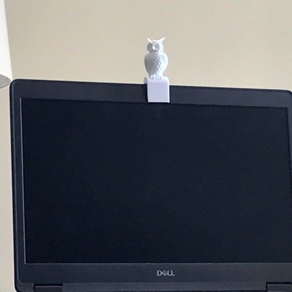 Webcam Cover, Laptop, Laptop Decals, Laptop Decor, Owl Figurine, Owl ...
