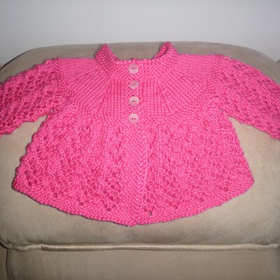 PDF Instant Download Vintage Baby Knitting Pattern Boys/girls Cardigan ...