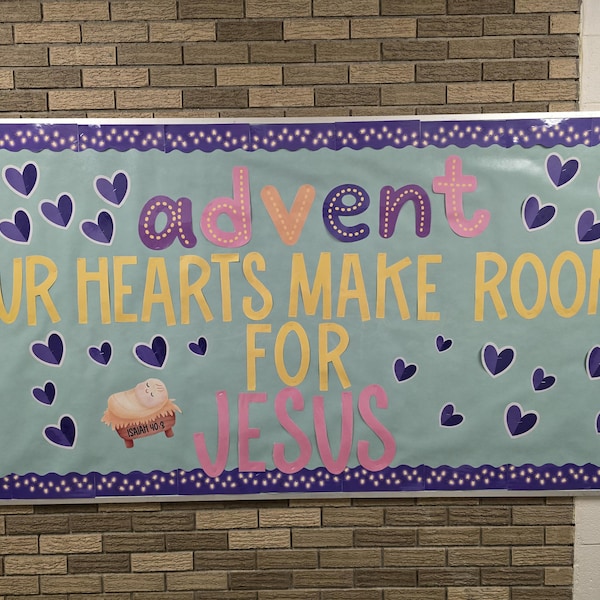 Winter Christian Bulletin Board Set: Snow Many Blessings - Etsy