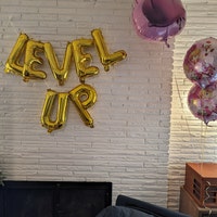 16 Capital Gold Foil Letters Numbers Symbols Balloons - Etsy