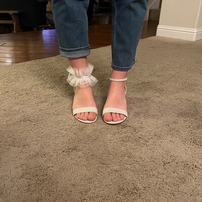 RUFFLES Crochet Lace Ankle Socks White Trendy Cute Lace - Etsy