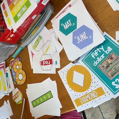 Boho Affirmation Station Classroom, Neutral Affirmation Mirror, Boho ...