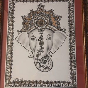 Yoga Asana Painting Print Tree Pose Vrikasana Yoga Studio Decor Living ...